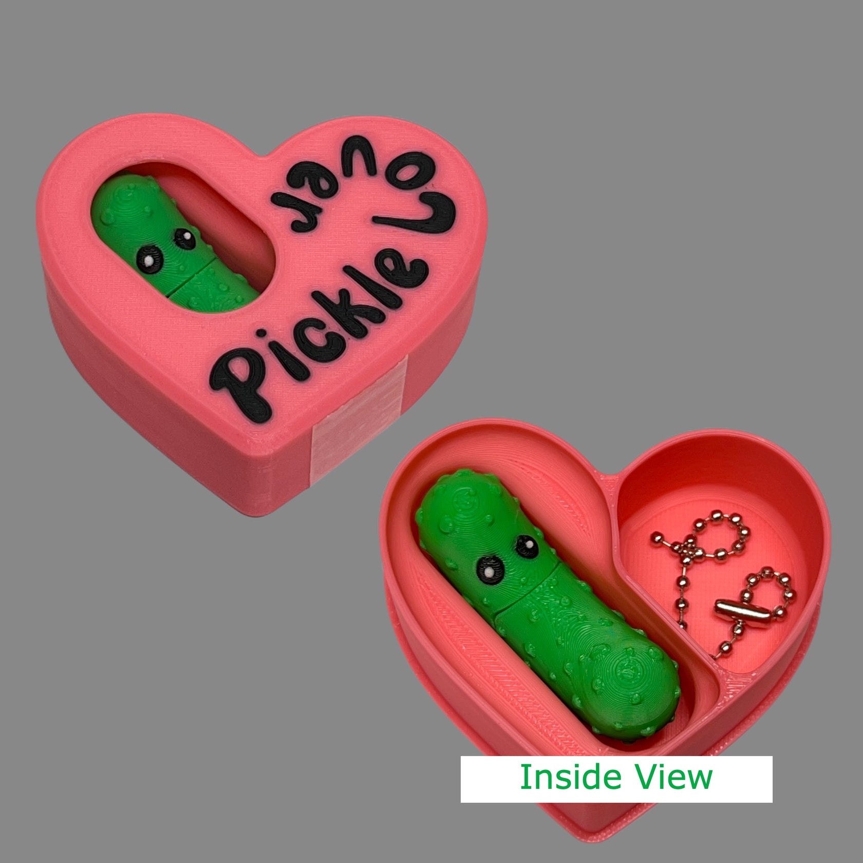 Tickle Pickles - Articulated Pickle Fidgets/Keychains – Roth 3D Prints