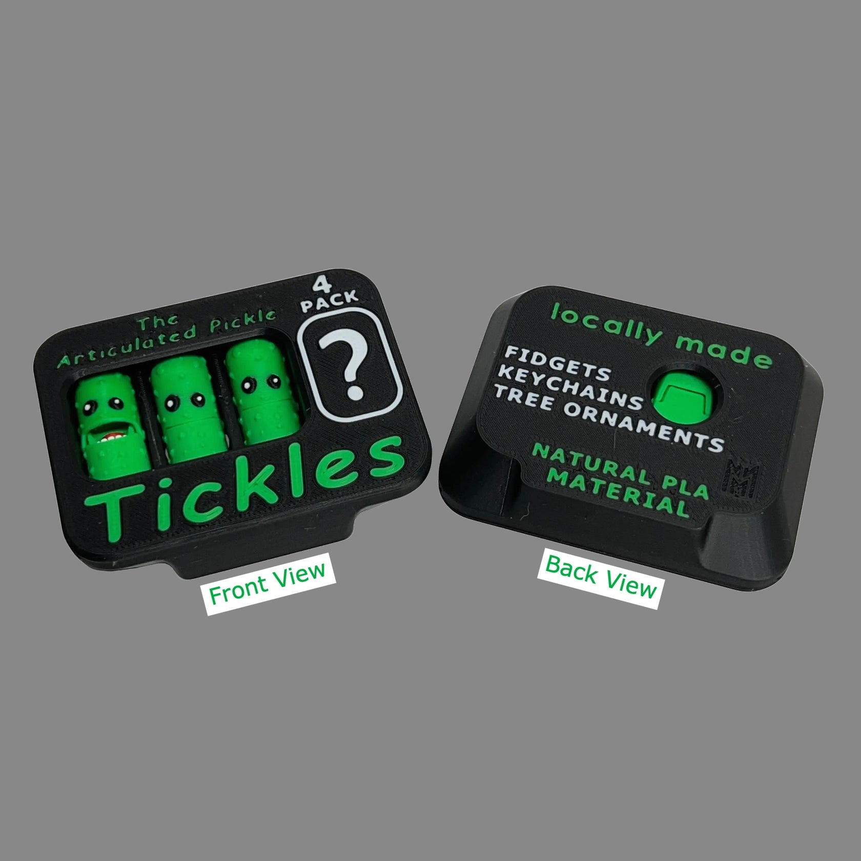 Tickle Pickles - Articulated Pickle Fidgets/Keychains – Roth 3D Prints